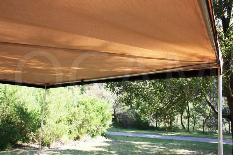 Awning Reinforcement Poles Set of 4 Suit 2.5M Round Wing Awning 4X4 4W ...