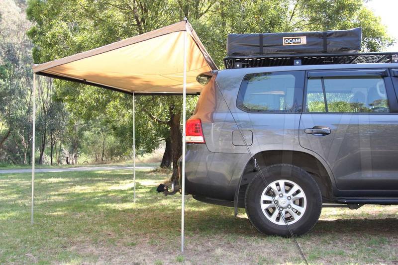 Awning Reinforcement Poles Set of 4 Suit 2.5M Round Wing Awning 4X4 4W ...