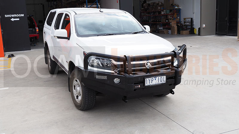 OCAM Deluxe Steel Bull Bar For Holden Colorado RG, 08/2016-20, OCAM 12 ...