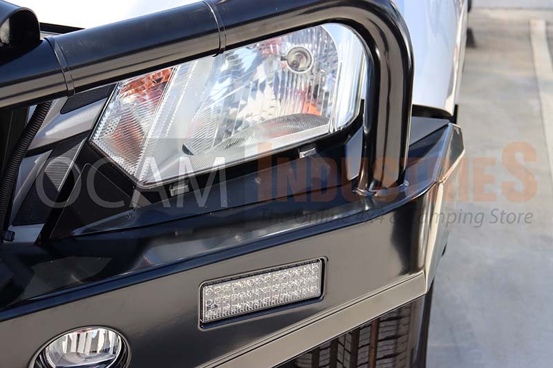 OCAM Deluxe Steel Bull Bar For Isuzu D-MAX 2017-07/2020, Winch Compati ...