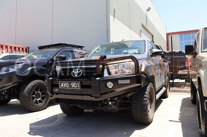 OCAM Deluxe Steel Bull Bar For Toyota Hilux N70 08/2011-15 , OCAM 12kL ...
