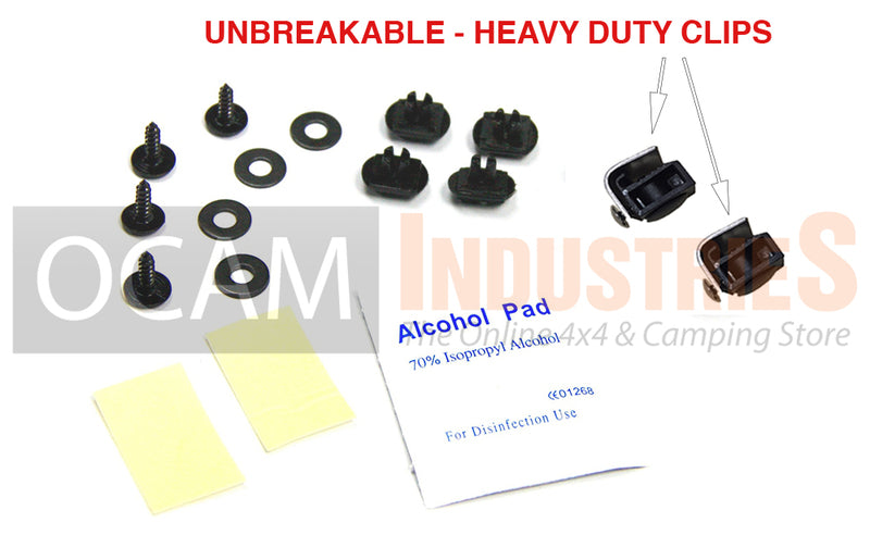 Bonnet Protector for Mitsubishi Challenger 2009 - 2015 Tinted Guard ...