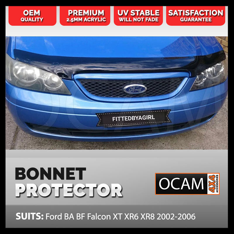 Bonnet Protector for Ford BA BF Falcon XT XR6 XR8 Futura Fairlane Fair ...