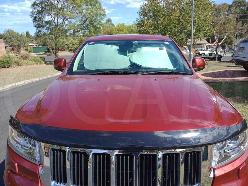 Bonnet Protector for Jeep Grand Cherokee WK 2011-2021 Tinted Guard ...