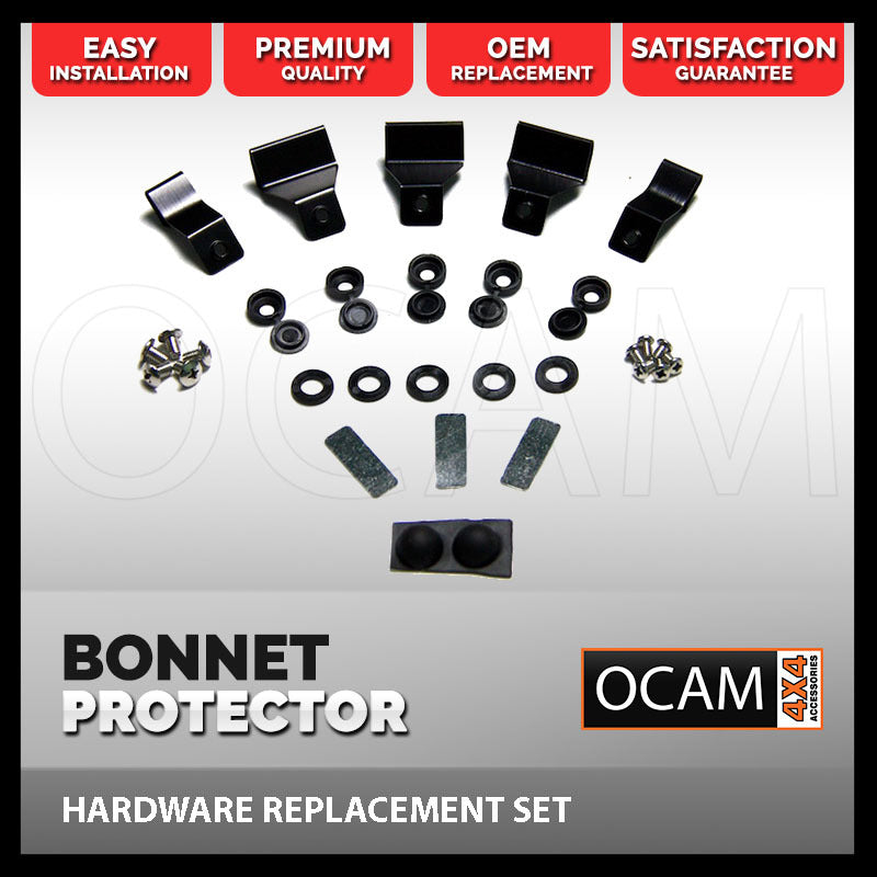 Replacement Bonnet Protector Clips for Ford Ranger PX 2011-2015 Tinted ...