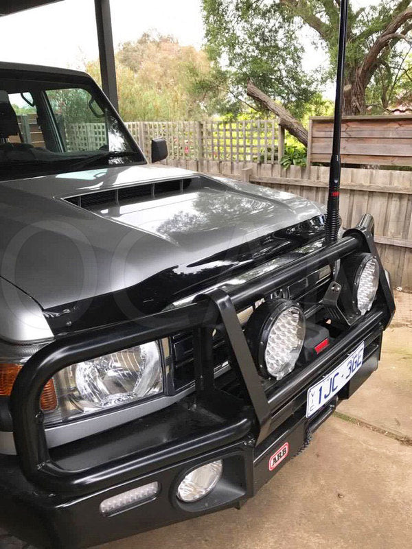 Bonnet Protector Weathershields 2pc For Toyota Landcruiser 79 Series 2 ...