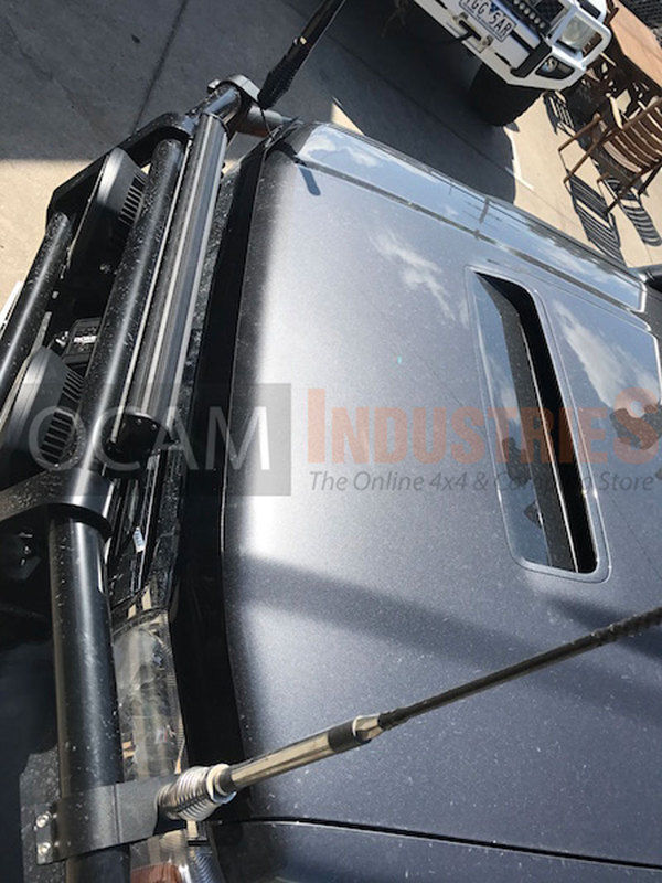 Premium Bonnet Protector, Weathershields For Toyota Landcruiser 79 Ser ...