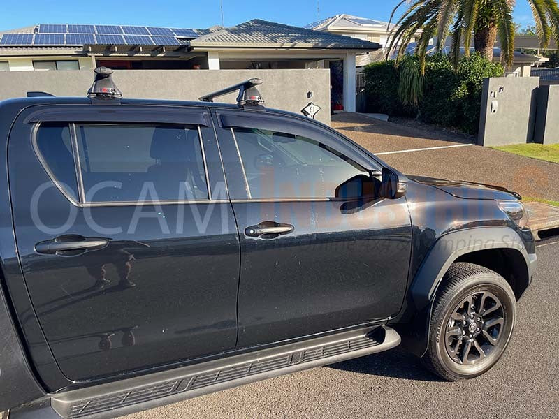 Bonnet Protector, Weathershields For Toyota Hilux N80 2015-2020 Visors ...