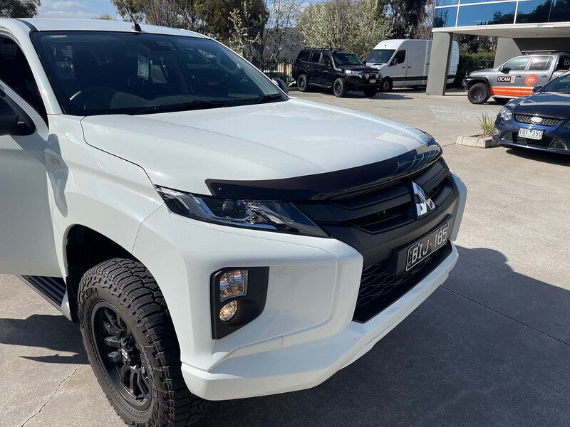 Bonnet Protector, Weathershields for Mitsubishi Triton MR 11/2018-2023 ...