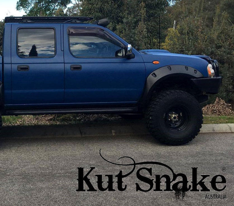 Kut Snake Flares Front Set for Nissan Navara D22 2004-2015 Front Wheel ...