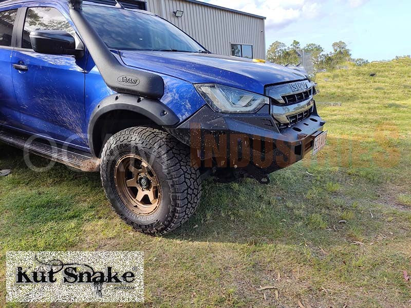 Kut Snake Flares Front Set for Isuzu D-MAX 08/2020-Current, ABS Front ...