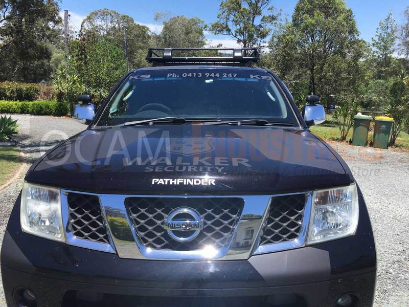 Aluminium Cage Roof Rack for Nissan Pathfinder R51, 2005-13, Alloy Bas ...