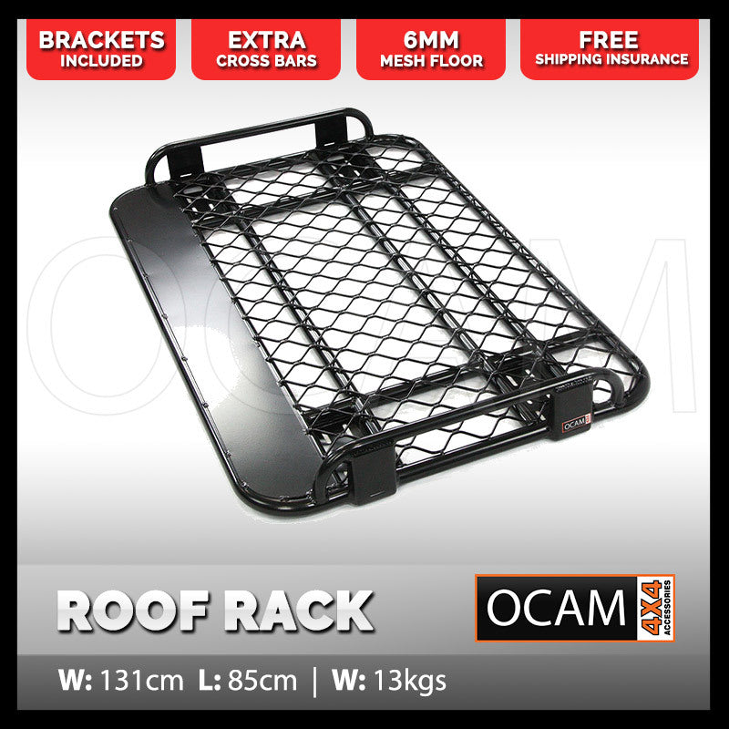 Aluminium Tradesman Roof Rack for Single Space Extra Cab 850x1314mm Al ...
