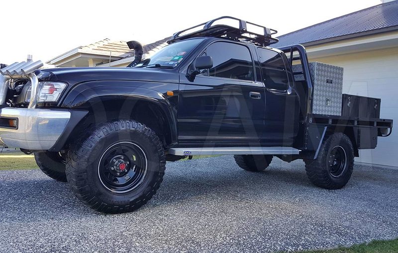 Aluminium Tradesman Roof Rack for Single Space Extra Cab 850x1314mm Al ...