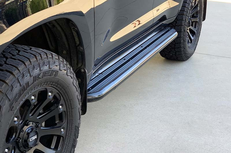 OCAM Heavy Duty Steel Side Steps for Toyota Landcruiser 200 Series, 20 ...