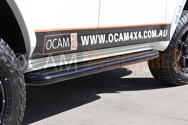 OCAM Heavy Duty Steel Side Steps for Toyota Landcruiser 300 Series, 20 ...