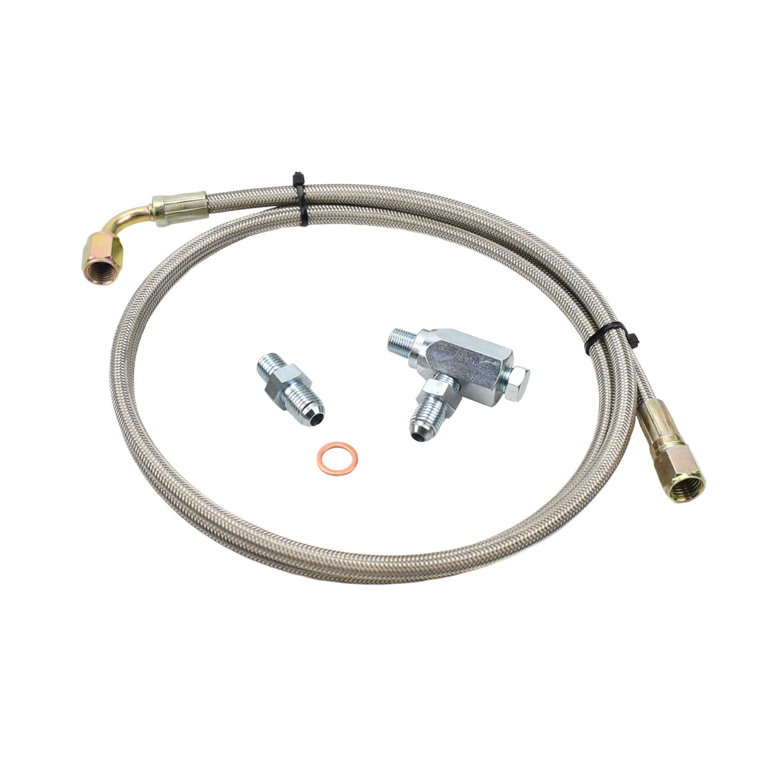 Turbo Oil Feed Line Kit Toyota Hilux 3.0L 5L 5LE with TD04-11G Oil-Coo ...