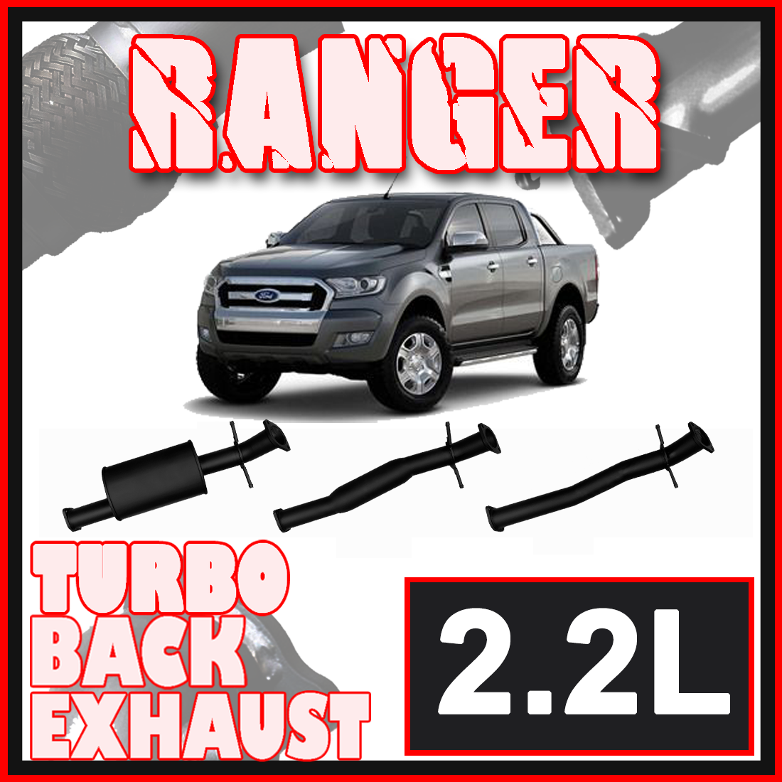 Ford PX Ranger 2.2L Ignite Exhaust – performanceheaven