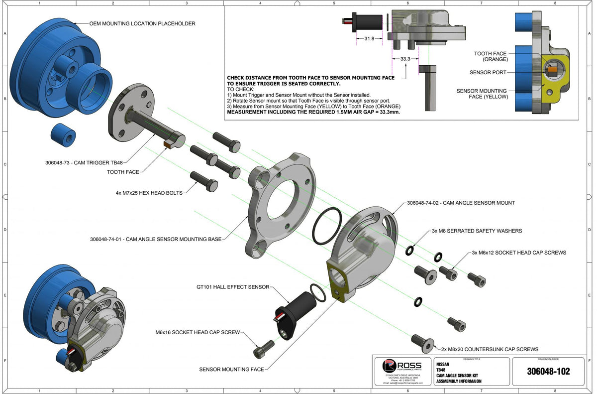 Nissan TB48 Cam Trigger Kit – performanceheaven