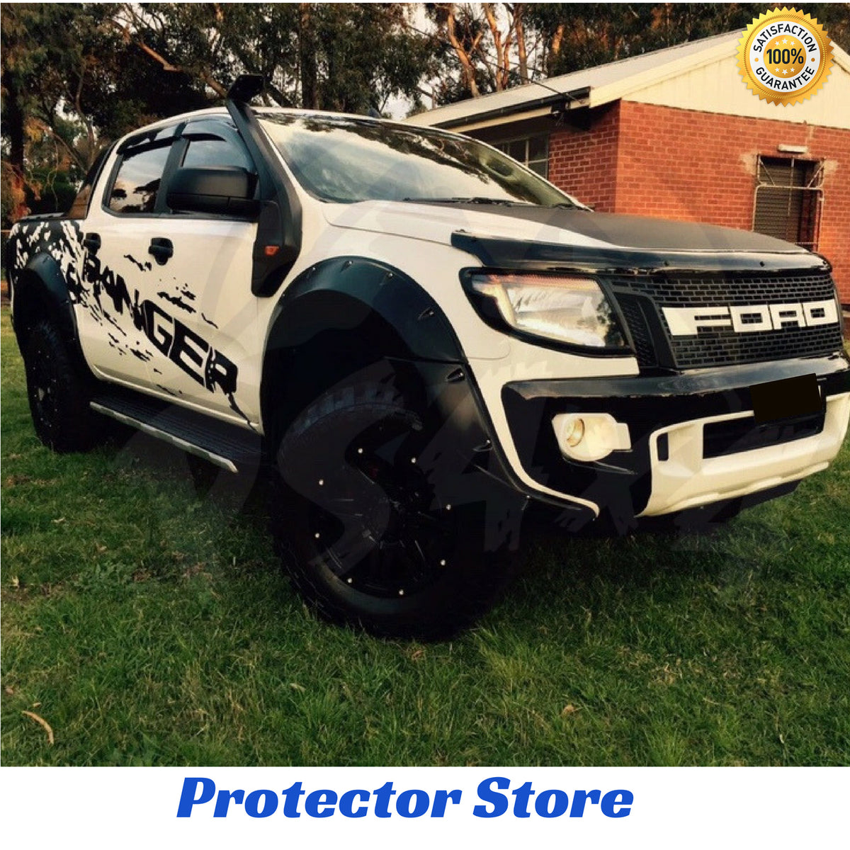 FORD RANGER RANGER STICKER KIT SWAGE DECAL KIT VINYL WRAP BLACK ...