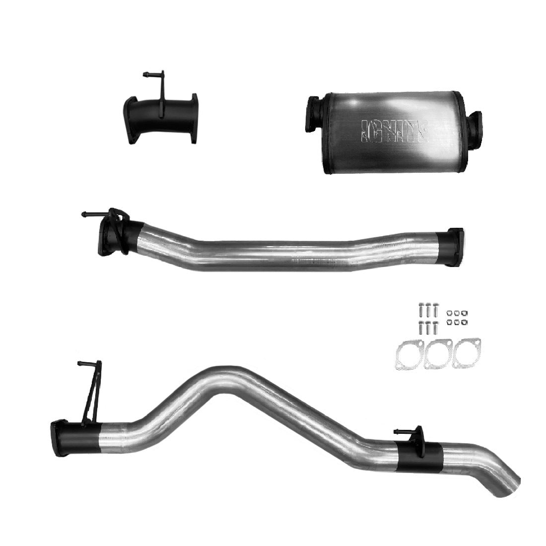 Holden RG Colorado 2.8L 3" DPF Back Exhaust - Muffler – performanceheaven