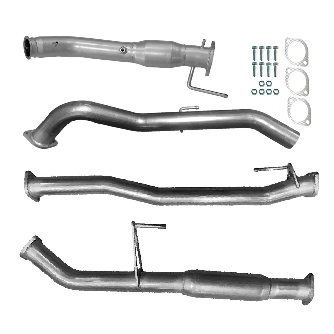 Nissan Navara D23 NP300 Series 5 Ignite Turbo Back Exhaust - Cat & Hot ...