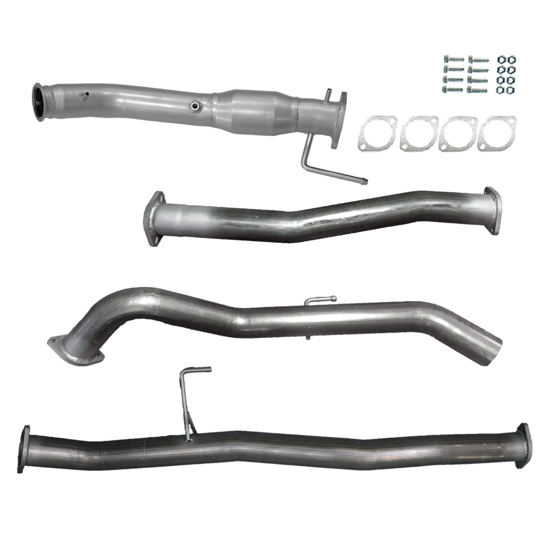 Nissan Navara D23 NP300 Ignite Turbo Back Exhaust - Cat & Straight Pip ...