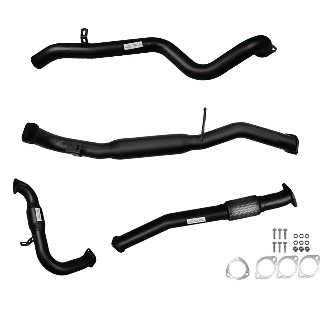 Nissan GU Patrol 3L Leaf Spring Ute 3" Turbo Back Exhaust - Cat & Hotd ...