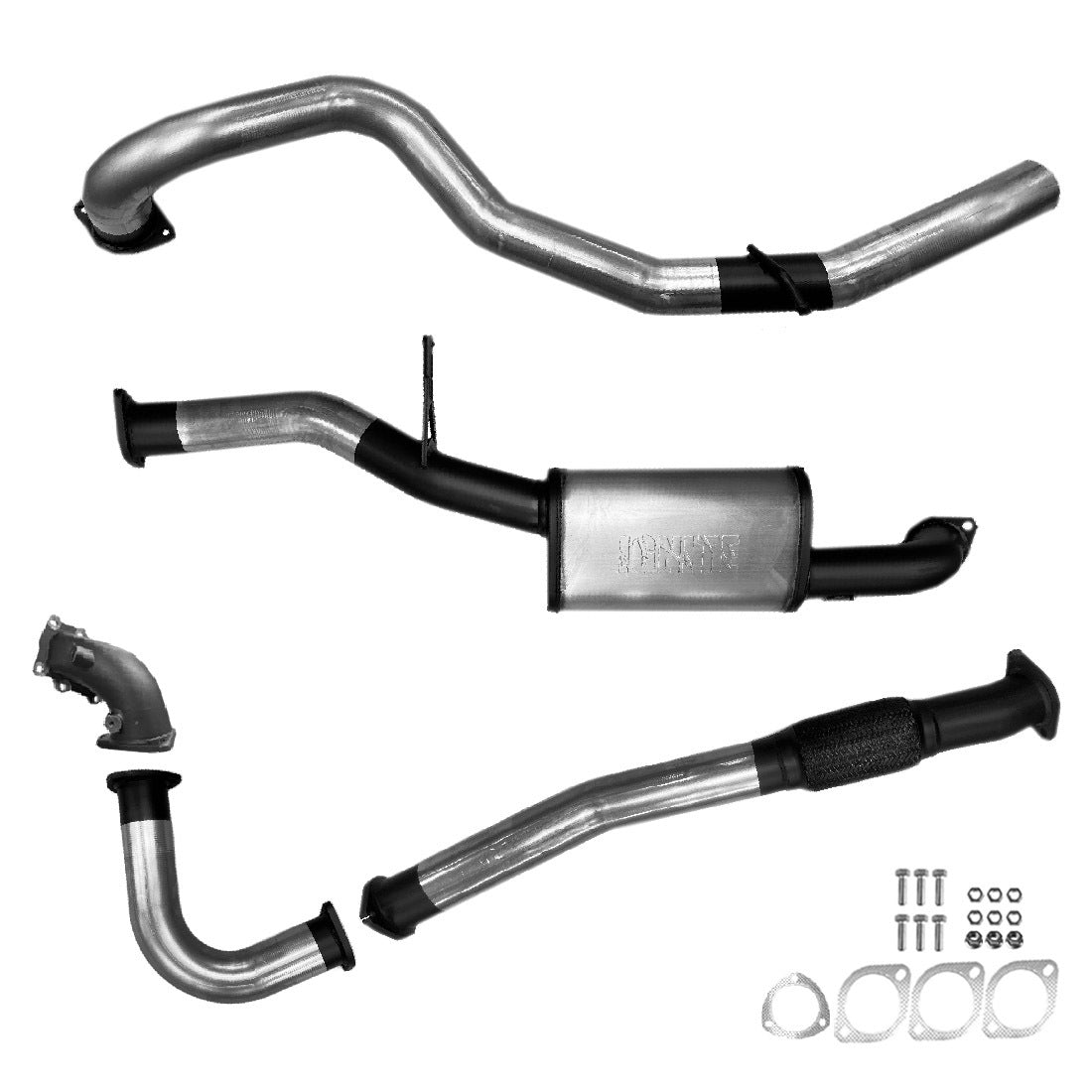 Nissan GU Patrol 4.2L Turbo Diesel Wagon 3" Exhaust Turbo Back ...