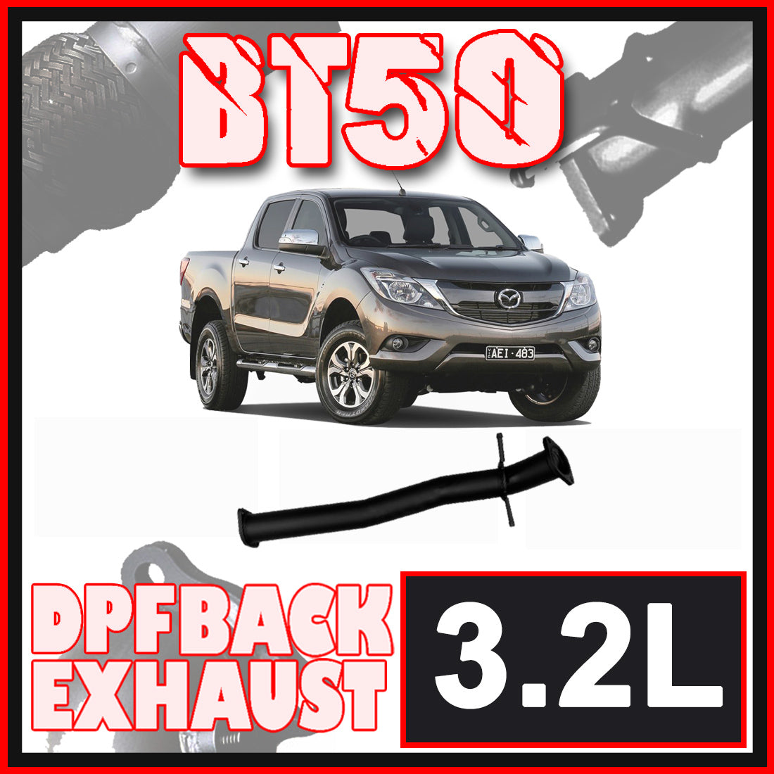 Mazda BT50 3.2L DPF Ignite Exhaust – performanceheaven