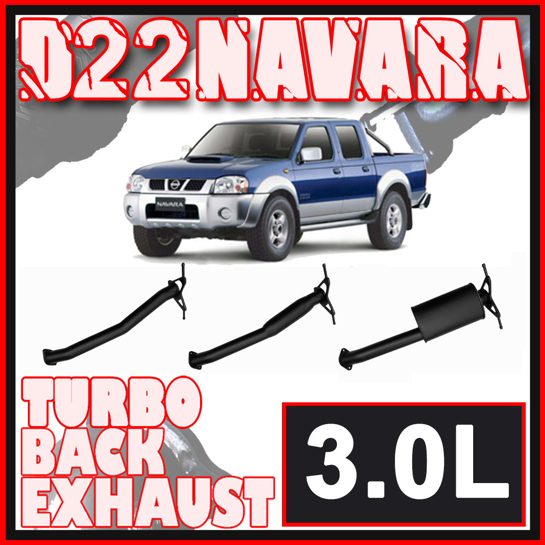 Nissan Navara D22 3.0L Ignite Exhaust – performanceheaven