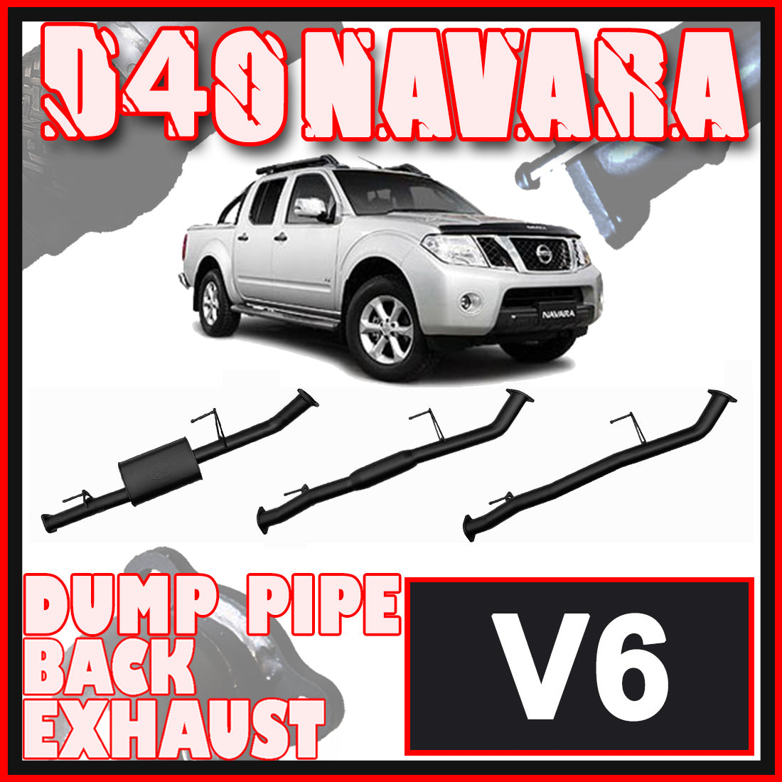 Nissan Navara D40 V6 V9X Turbo Ignite Exhaust – performanceheaven
