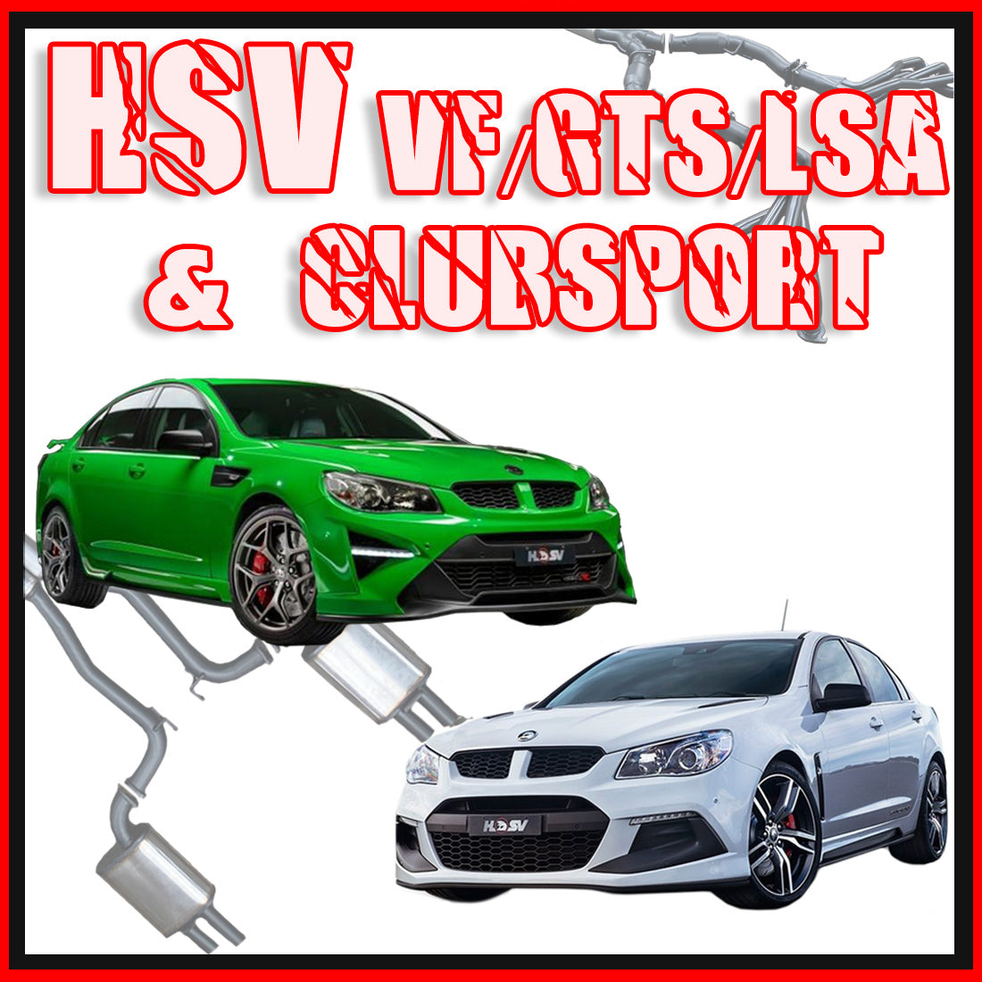 HSV VF LSA GTS 6.2L Sedan Performance Exhaust – performanceheaven