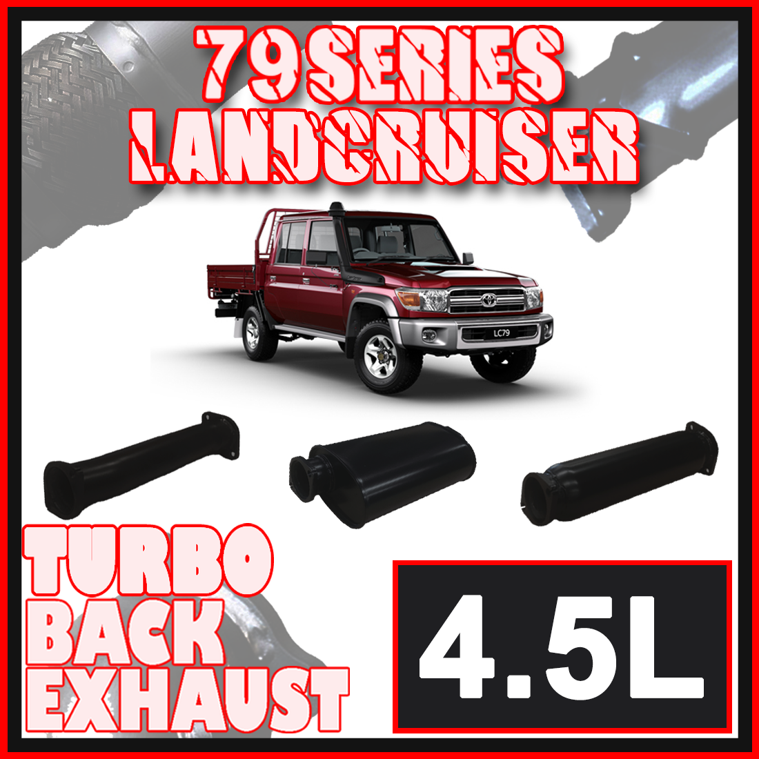 Toyota Landcruiser 79 Series Dual Cab Ignite Exhaust – performanceheaven