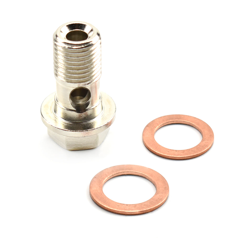 Steel Banjo Bolt with Copper Washers M12x1.25 – performanceheaven