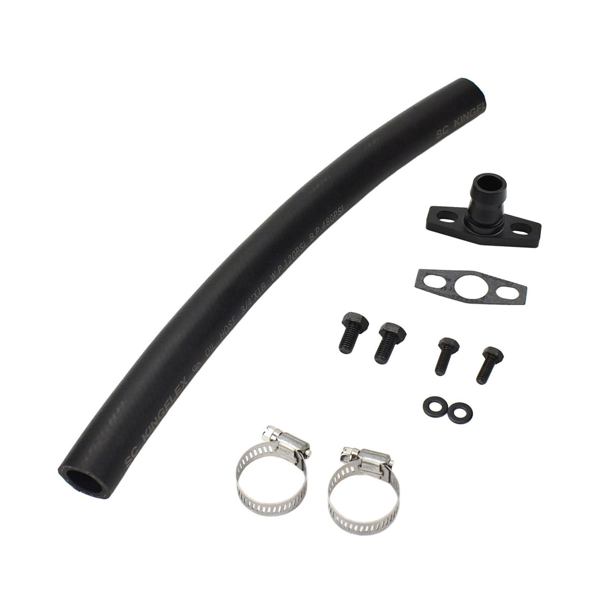 Turbo Oil Drain Hose Kit Dodge Neon SRT-4 PT Cruiser GT TD04LR TD05HR ...