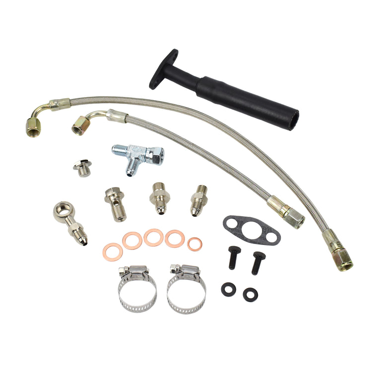 Turbo Oil Feed Return & AVCS Line Kit Subaru Forester Legacy WRX STI T ...